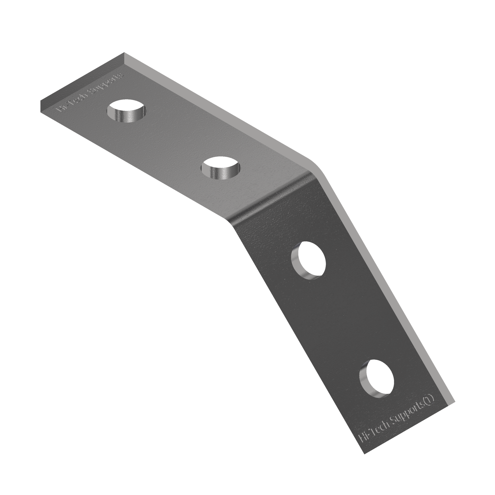 135 Degree 4 Hole Angle Bracket - HI TECH Supports